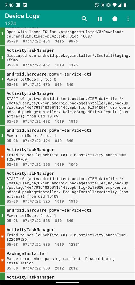 Cant Install On Android 12 Issue 63 Hamaluik Timecop GitHub