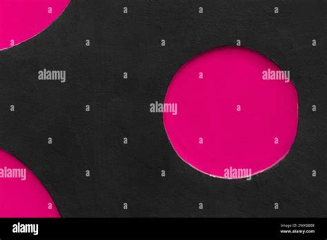 Round Pink Circle Abstract Patterns Interior Object Detail Exterior