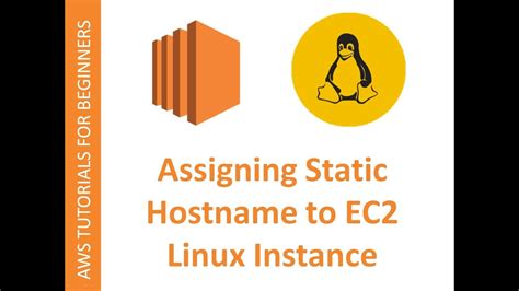 Aws Cloud Ec2 Web Service Assigning Static Hostname To Rhelcentos