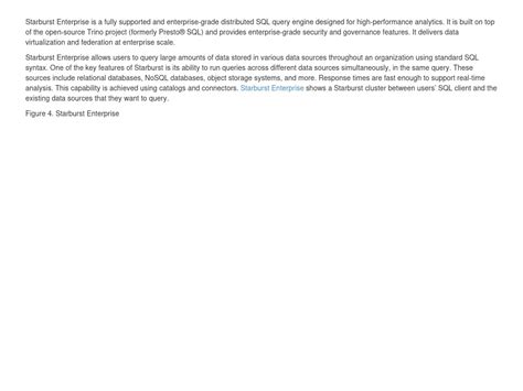 Starburst Enterprise White Paper—modern Data Stack With Red Hat Openshift Container Platform