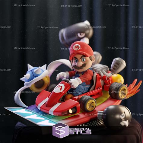 Mario Kart V2 3d Printer Files Specialstl