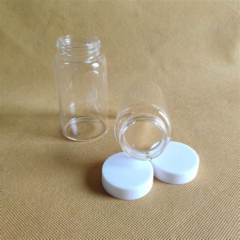 5pcs 100ml High Borosilicate Clear Glass Sample Bo Grandado