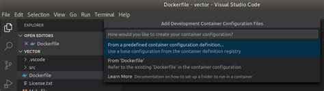 Developing A Visual Studio Code Project In A Docker Container