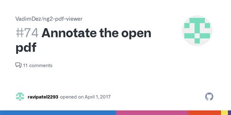 Annotate The Open Pdf Issue Vadimdez Ng Pdf Viewer Github