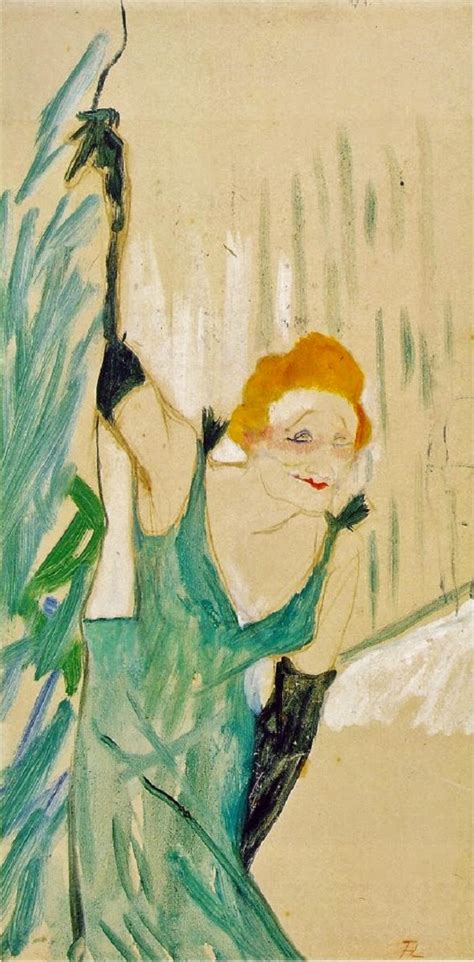 YVETTE GUILBERT SALUTA IL PUBBLICO Henri Toulouse Lautrec Blog Di