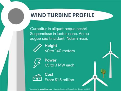 Wind Farm Landscape Powerpoint Template Vegaslide