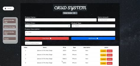 Muhamed Hajajii On Linkedin Crud Bookmarker Webdevelopment Html