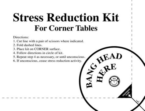 Funny Quotes Stress Relief Quotesgram