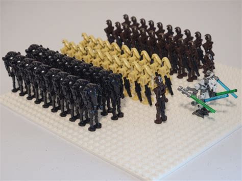 Star Wars Battle Droids Army Custom Set 63pcs Commando Droids Super