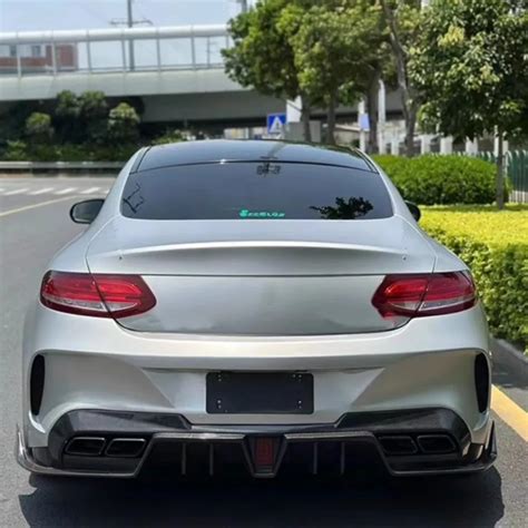 Body Kit For Mercedes Benz C Class W205 C43 C63 Wide Body Modified