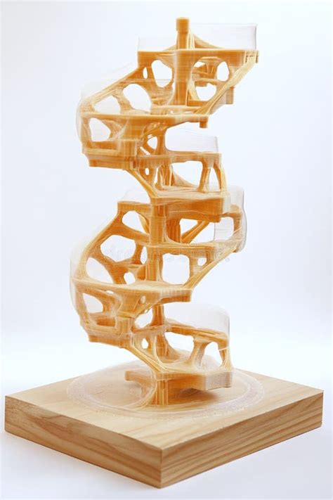 Computational Simulation Showing Stress Testing Of 3D Printed