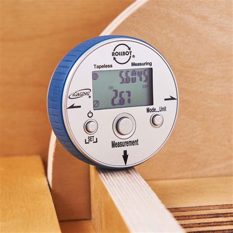 Precision Digital Rolling Tape Measure Garrett Wade