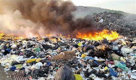 burning issue at the vklm dumping site raises concern ridge times