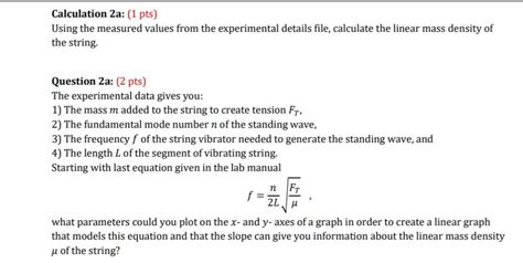 solved 2 standing waves in string string string vibrator