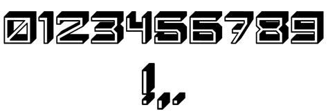 Blocky Letters Regular Font