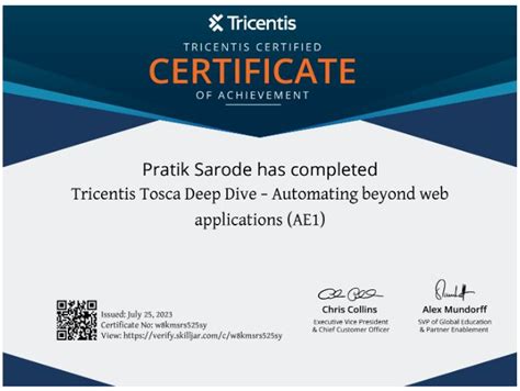pratik s on linkedin certified automation engineer level 1