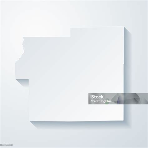 인디애나주 모건 카운티 빈 배경에 종이 자르기 효과가 있는 지도 0명에 대한 스톡 벡터 아트 및 기타 이미지 0명 3차원 형태 공란 Istock