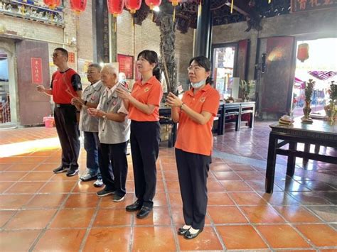 嘉義榮服處拜訪城隍廟 讓行善情感不間斷