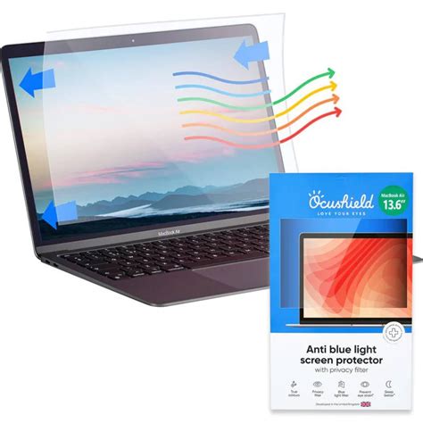 Ocushield Blue Light Screen Protector For Macbook Air And Pro
