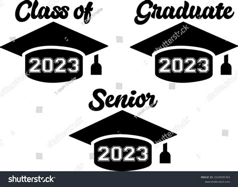 Graduation Cap Silhouette Senior Cap Svg Graduation Hat Svg Graduate