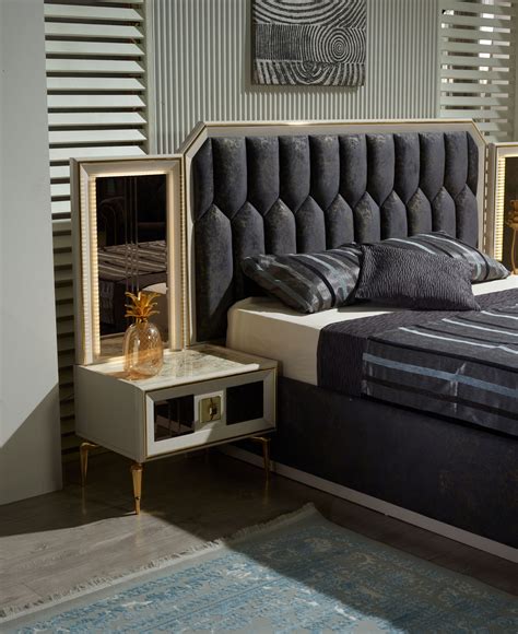 Erva Yatak Odas Kapakl Zenetta Furniture