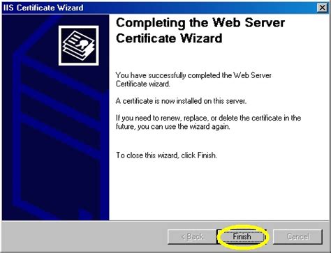 Geeky Bob Iis Setting Up Ssl Part Installing A Certificate