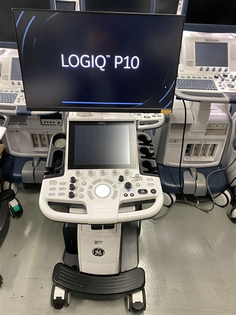 Ge Logiq P10 R4 Cardiac And Shearwave Elastography Ultrasound System