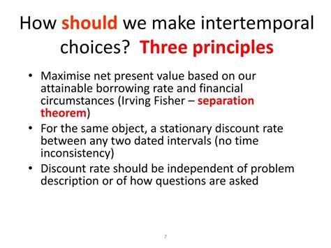 Ppt Intertemporal Choice Basic Theory And Recent Results Powerpoint Presentation Id2527769
