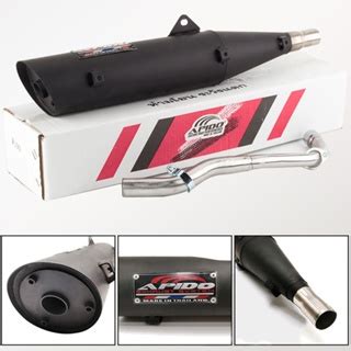 Apido Muffler Pipe Set V For Wave Set Honda Click I Motorcycle Accessories