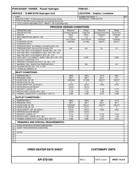 Api Data Sheets Pdf Chimney Pipe Fluid Conveyance