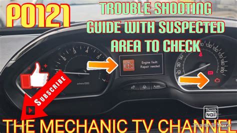 P0121 TROUBLE SHOOTING GUIDE WITH SUSPECTED AREA TO CHECK YouTube