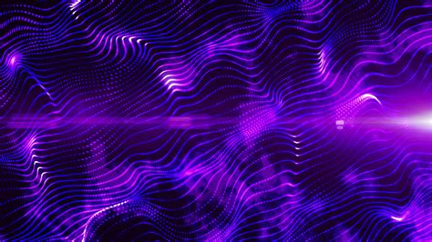 Beautiful Laser Purple Space Particle Form Futuristic Neon Graphic