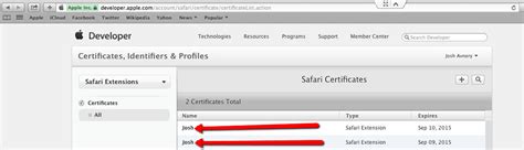How Do I Install My Safari Developer Certificate Stack Overflow