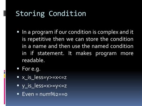 Condition And Iterative Statements Class Xi Pdf