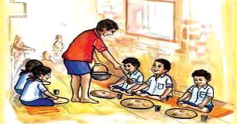 Mid Day Meal মিড ডে মিলে মডেল বাংলা ভূয়সী প্রশংসা কেন্দ্রের