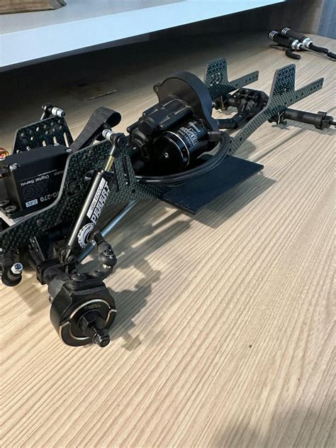 Gs V4 Carbon Fiber Chassis Package For Element Trx4 Or Custom Portal