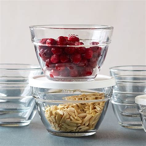 Pampered Chef Glass Mixing Bowl With Handle Glass Designs
