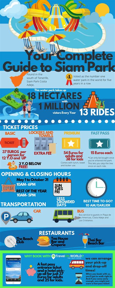 Your Complete Guide To Siam Park Tenerife Siam Park Tenerife