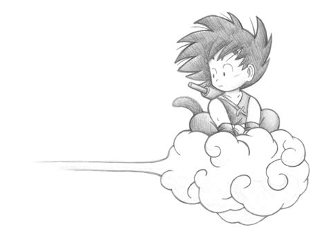 How To Draw Goku Kinton Cloud Dragon Ball Flaying Nimbus 47 Off