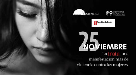 La trata una manifestación más de violencia contra las mujeres