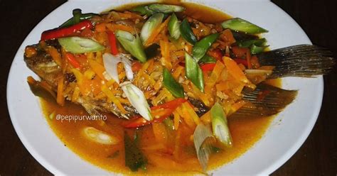 458 Resep Gurame Asam Manis Enak Dan Sederhana Cookpad