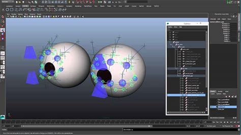 Maya tutorial: Creating curve-based rigs, Part 7 - YouTube