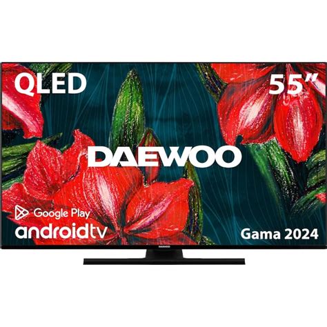 Телевизор Daewoo D55dh55uqms Android Tv 3840x2160 Uhd 4k Qled 55