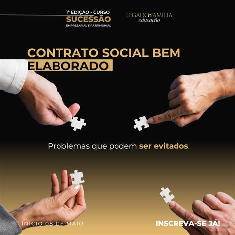 Problemas Que Um Contrato Social Bem Elaborado Pode Evitar Legado E
