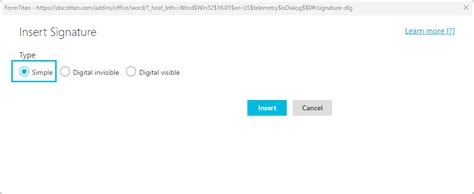 Dynamic Signers Word Add In For Titan Docs Archives Support