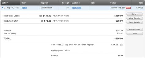 Xero Error Messages Lightspeed Retail X Series