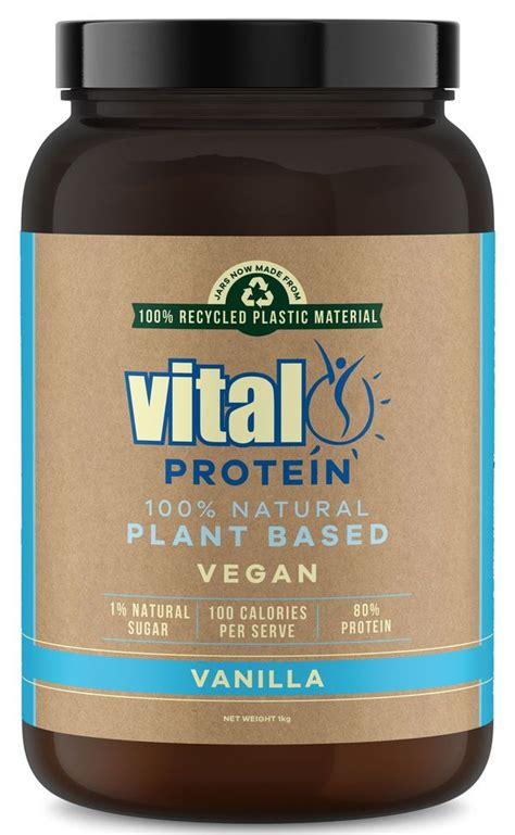 Vital Protein 1kg Vanilla | Buy 4 for $43.95 each | Vital Pea Protein ...