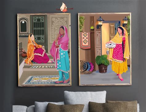 Thick Durable Art Print Punjabi Sikh Culture Art Print Poster Thick