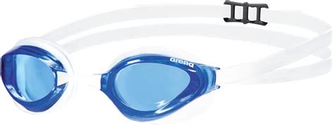 Arena Unisex Adult Racing Python Goggles Clear Blue White One Size Uk Sports