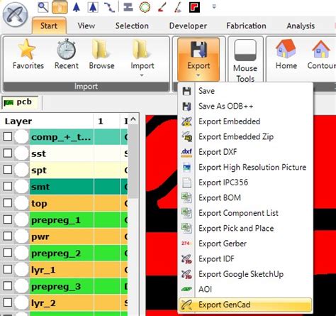 Gencad Import Export Pcb Investigator